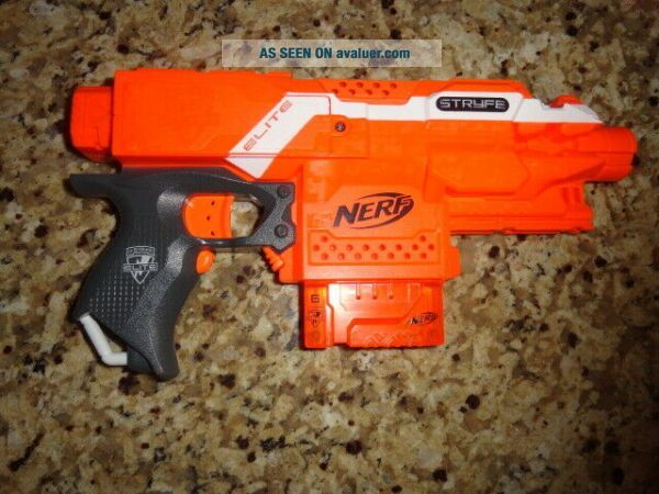 Nerf N - Strike Elite Orange Stryfe Motorized Blaster Dart Gun ...