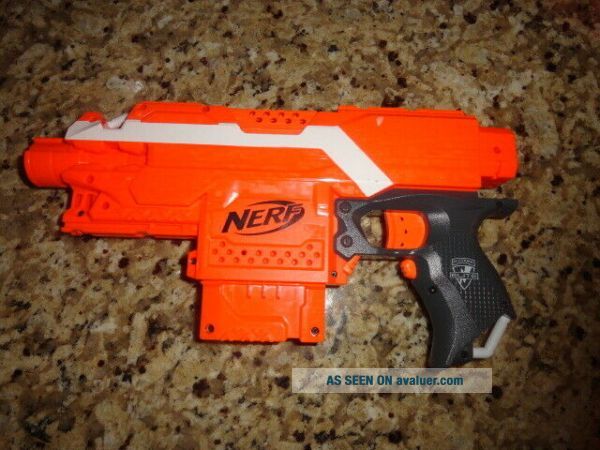 Nerf N - Strike Elite Orange Stryfe Motorized Blaster Dart Gun ...