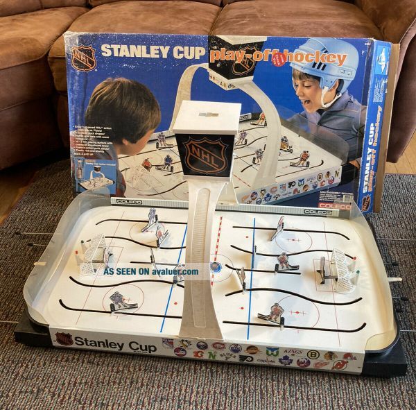 Coleco Stanley Cup Table Hockey Game, NY Islanders Vs. Philly Flyers W ...