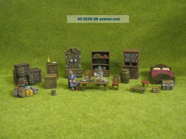 28mm Dungeon Decor Medieval House Scenery Dwarven Forge Warhammer ...
