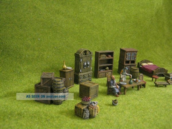 28mm Dungeon Decor Medieval House Scenery Dwarven Forge Warhammer ...