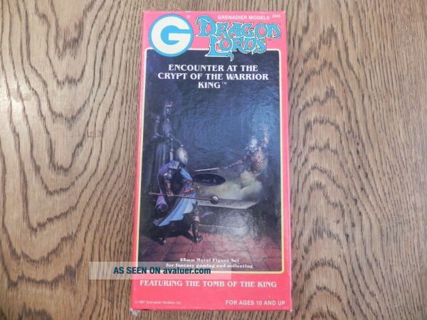 Grenadier Models 2026 Encounter At The Crypt Of The Warrior King Boxed ...