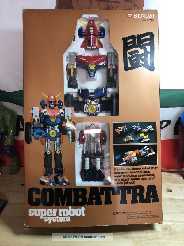 Vintage Bandai Popy Godaikin Combattra Combattler Shogun Chogokin Japan ...