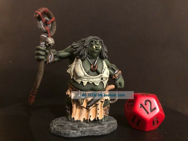 Reaper Bones Ogre Matriarch Miniatures Painted Miniature | #41817900