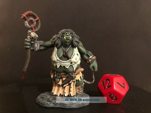 Reaper Bones Ogre Matriarch Miniatures Painted Miniature | #41817900