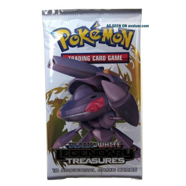 1x Pokemon Black And White LEGENDARY TREASURES Booster Pack (10 Cards ...