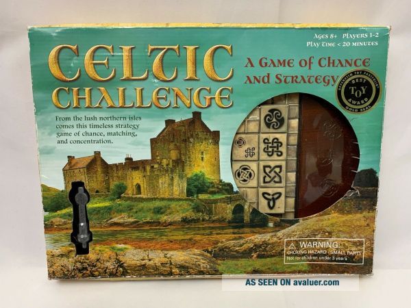 Celtic Challenge Board Game A Game Of Chance And Strategy COMPLETE ...