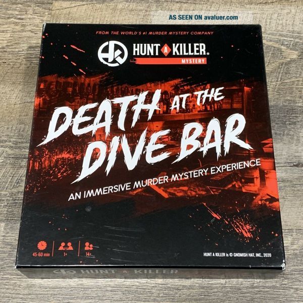 Hunt A Killer - DEATH AT THE DIVE BAR - Complete Game - | #41849201