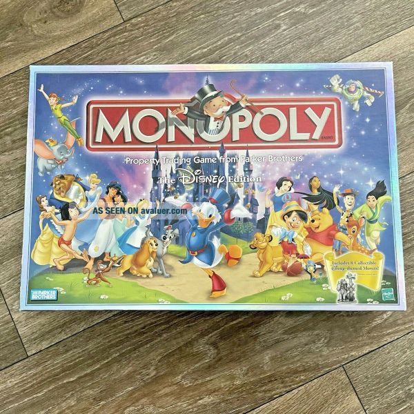 Monopoly The Disney Edition 2001 Board Game Hasbro Complete Set | #41854420