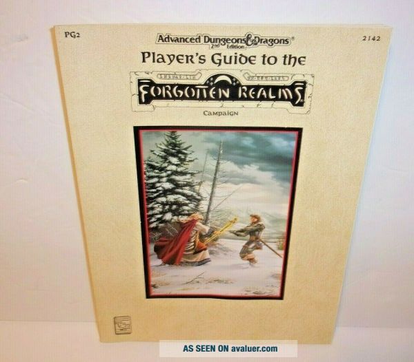 PLAYERS GUIDE TO THE FORGOTTEN REALMS Campaign Advanced Dungeons ...