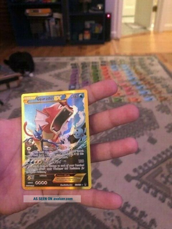 POKEMON CARD GYARADOS EX 123/122 FULL ART SECRET RARE BREAKPOINT ...