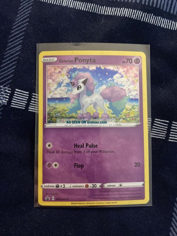 Galarian Ponyta HOLO Pokemon Card SWSH013 25th Anniversary General ...