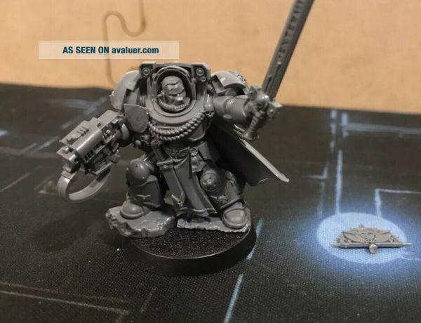 40K Space Marine Captain Terminator Armor Adeptus Astartes Warhammer ...