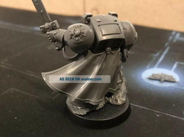40K Space Marine Captain Terminator Armor Adeptus Astartes Warhammer ...