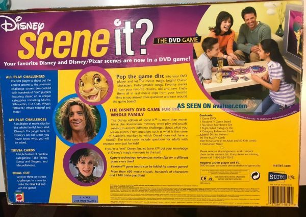 Disney Scene It? DVD First Edition. Complete. | #41890478