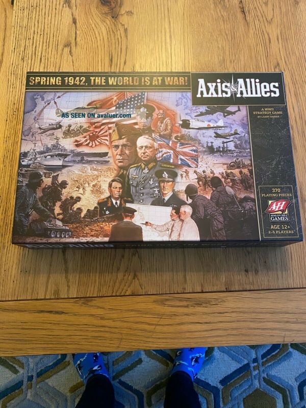 Axis And Allies: Spring 1942, The World Is At War - WWII Strategy Game ...