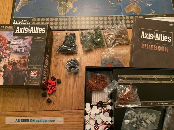 Axis And Allies: Spring 1942, The World Is At War - WWII Strategy Game ...