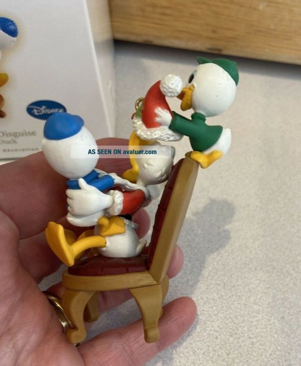 Hallmark 2009 WISE TO THE DISGUISE Disney Donald Duck Huey Dewey Louie ...