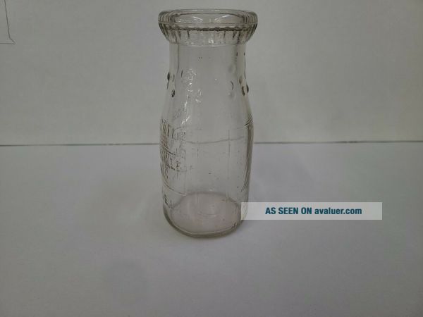 Vintage Evans Amityville Long Island Dairy Inc Half Pint Milk Cream ...