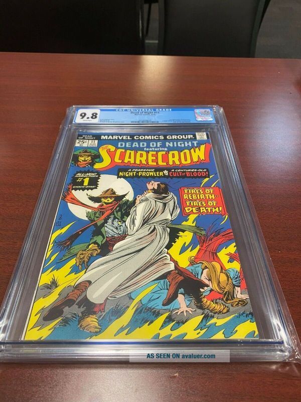 Dead Of Night 11 CGC 9. 8 EXTREMELY RARE FIRST APPEARANCE OF MARVEL ...