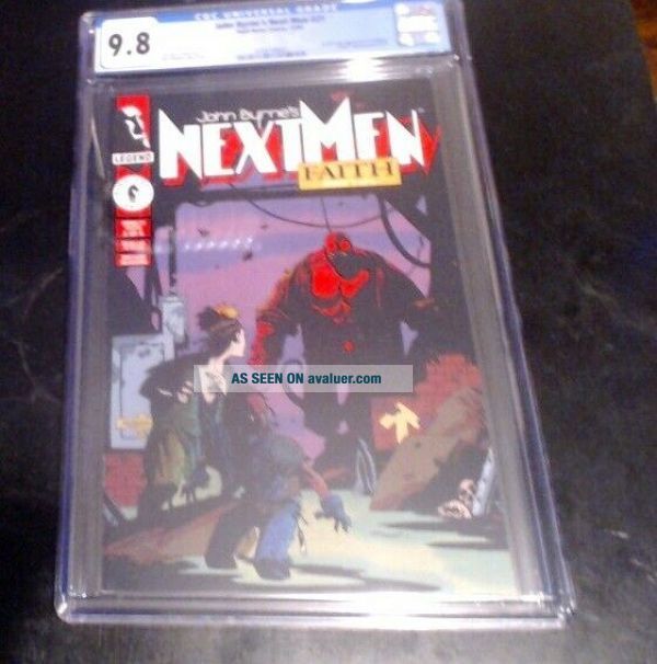 Dark Horse John Byrne ' S Next Men 21 CGC 9. 8 1st Full Color App Of ...