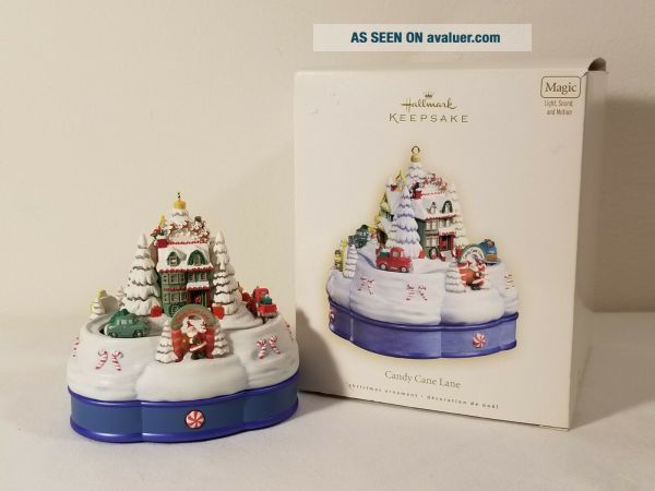 Hallmark Keepsake Ornament: Candy Cane Lane (MAGIC) 2007: Light Sound ...