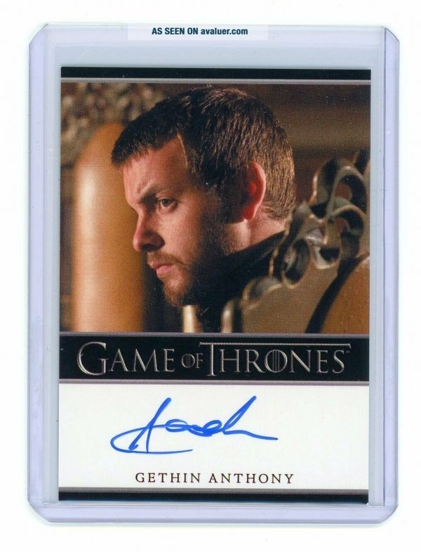 Game Of Thrones Season 2 Gethin Anthony As Renly Baratheon Auto ...