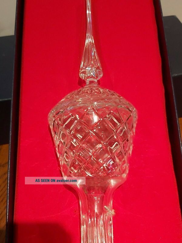 Lenox Cut Crystal Christmas Tree Topper Ornament W/original Box | #42221714