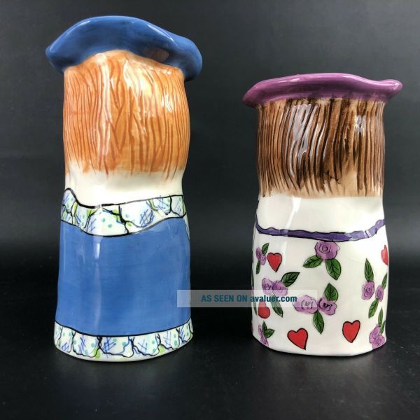 Susan Paley Vase By Ganz Bella Casa MEG VICTORIA Art Figural Ceramic ...