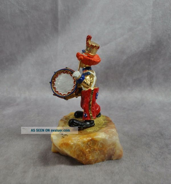 Ron Lee Corky Drummer Clown Signed And Dated By Artist 1979 | #42301103