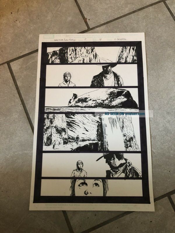 Stephen King The Dark Tower Marvel Comic Art Laurence Campbell | #42349185