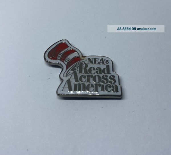 NEA’s Read Across America Dr. Seuss Cat In The Hat Pin | #42422522