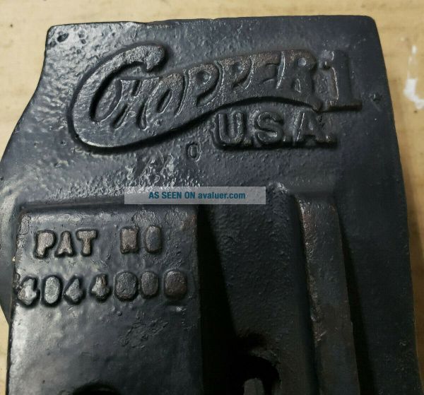 Vintage Chopper 1 Axe Mechanical Wood Splitting Axe Maul Tool Head Only ...
