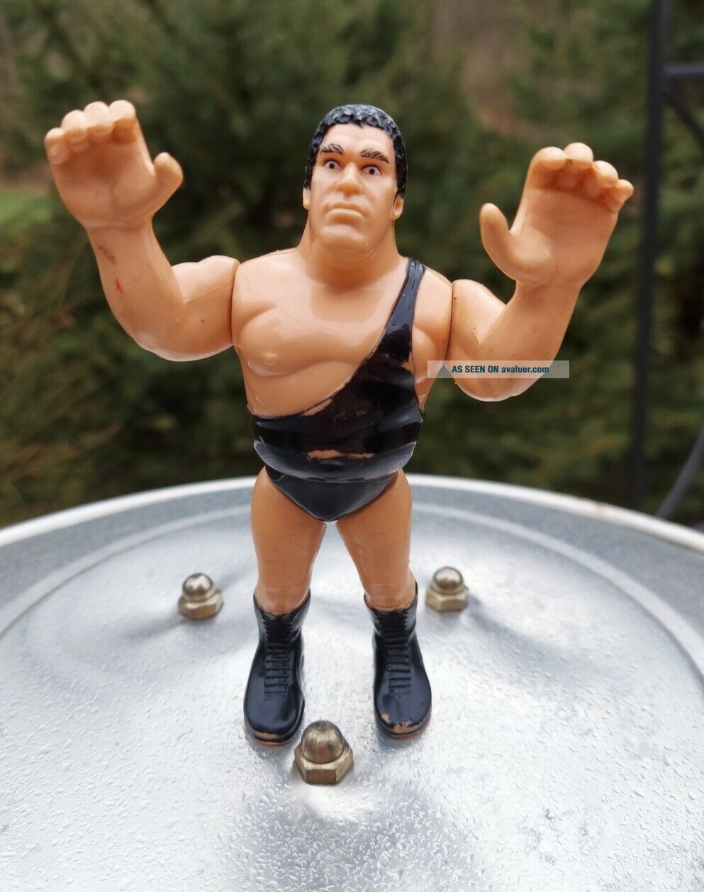 WWF WWE Hasbro Vintage Andre The Giant Action Figure 1990 Titan Sports ...