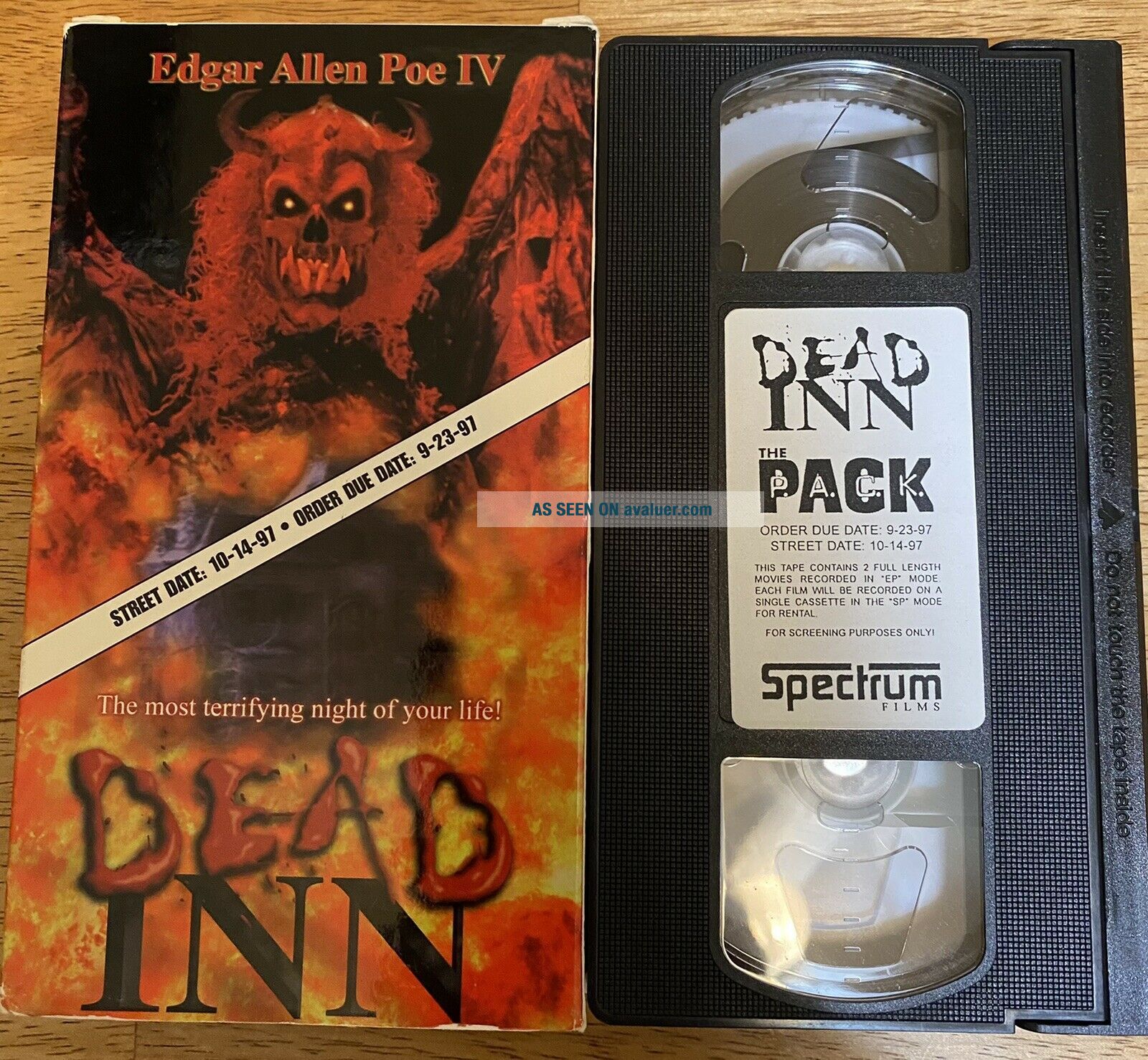 Dead Inn The Pack Vhs Horror Rare Spectrum | #51541651