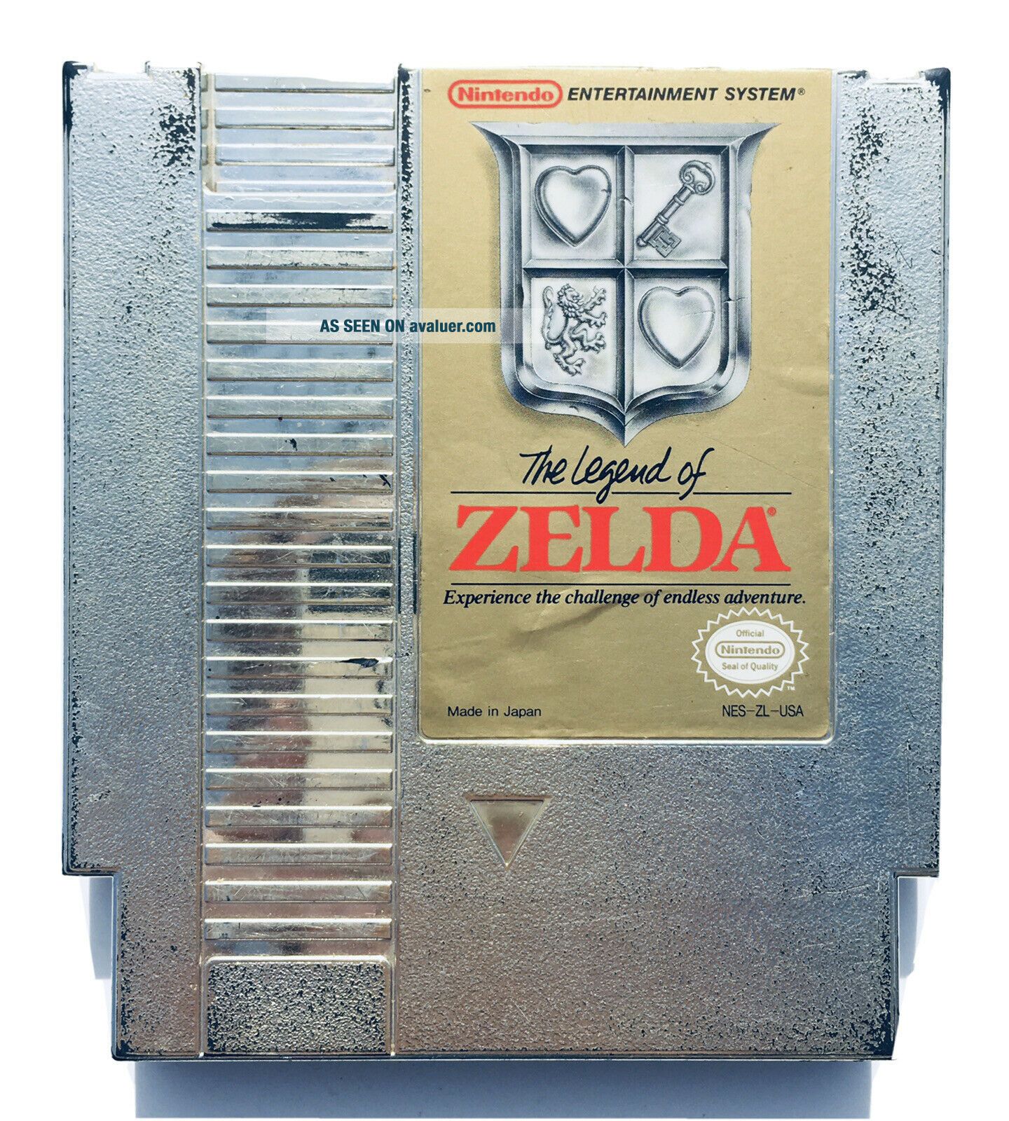 The Legend Of Zelda (1987) Nintendo Entertainment System RARE GOLD NES ...