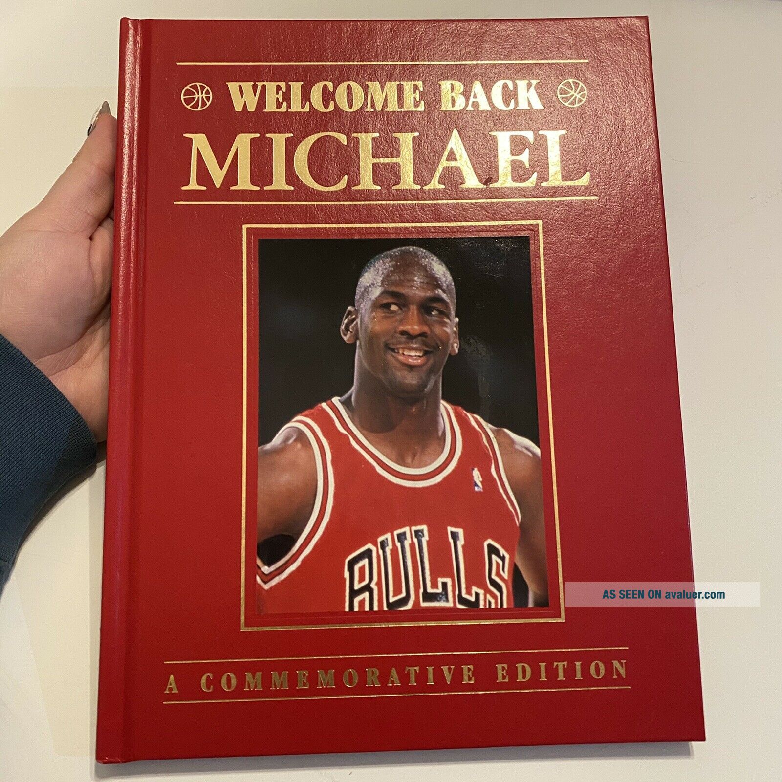 RARE VINTAGE WELCOME BACK Michael Jordan CHICAGO BULLS BOOK 23 NBA ...