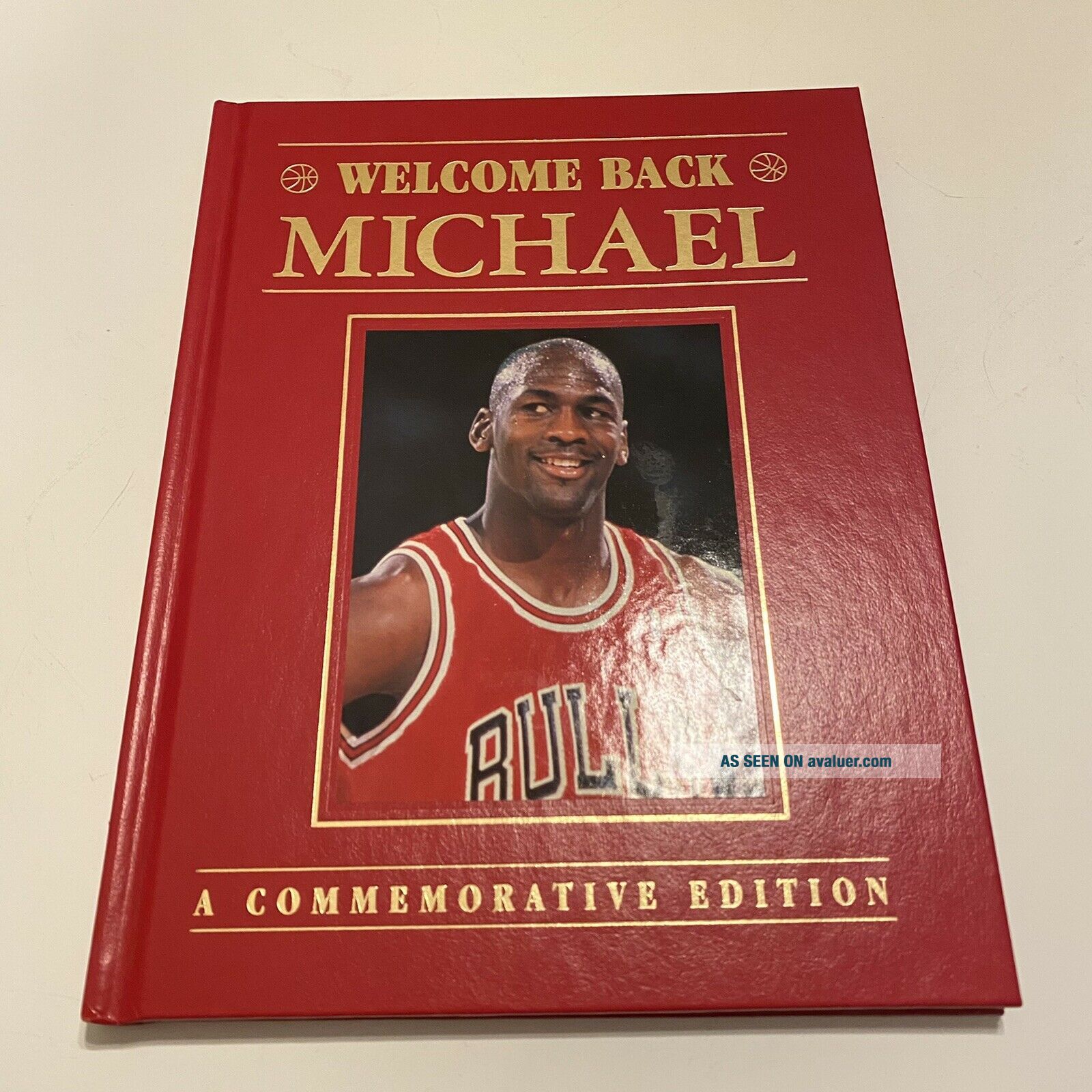RARE VINTAGE WELCOME BACK Michael Jordan CHICAGO BULLS BOOK 23 NBA ...