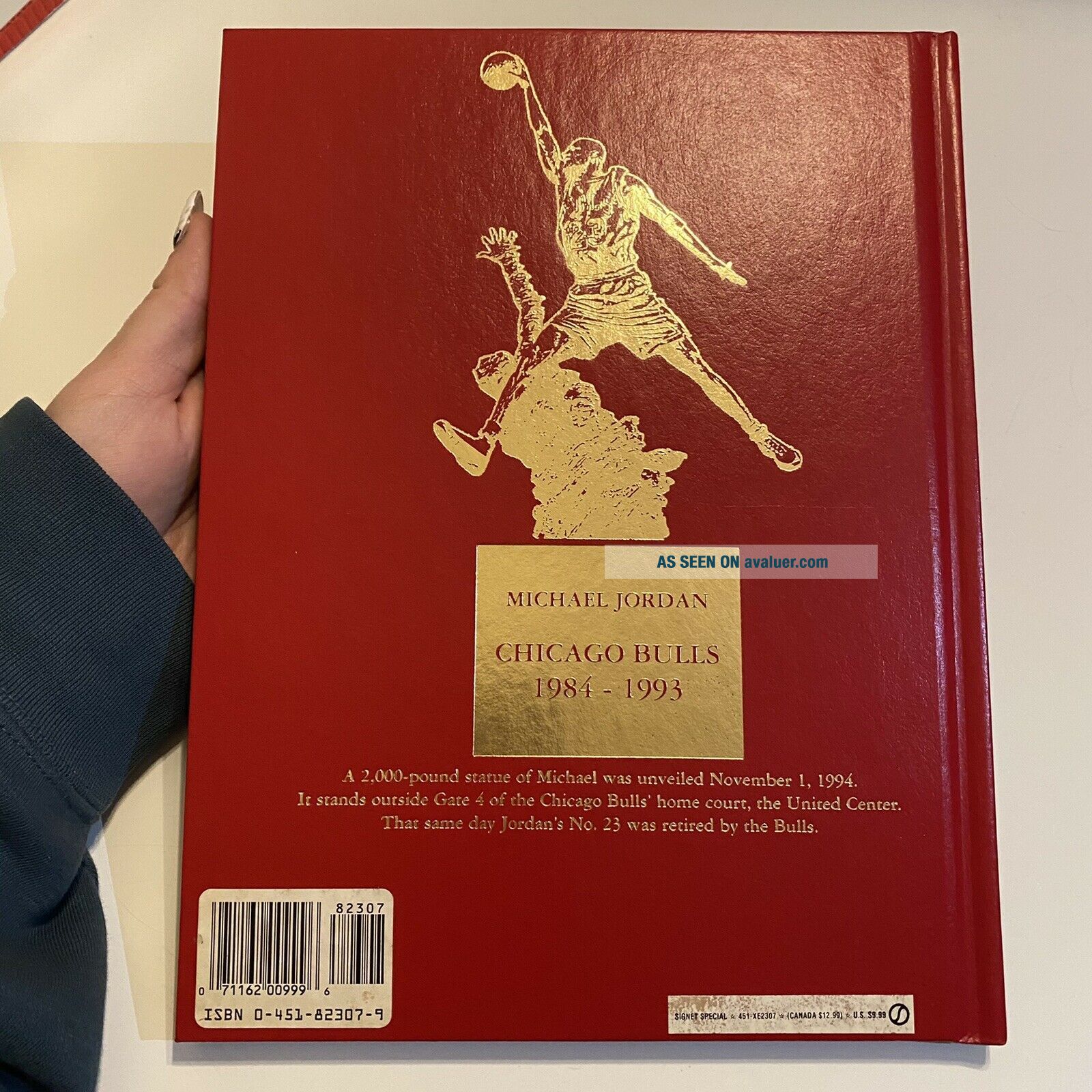 RARE VINTAGE WELCOME BACK Michael Jordan CHICAGO BULLS BOOK 23 NBA ...