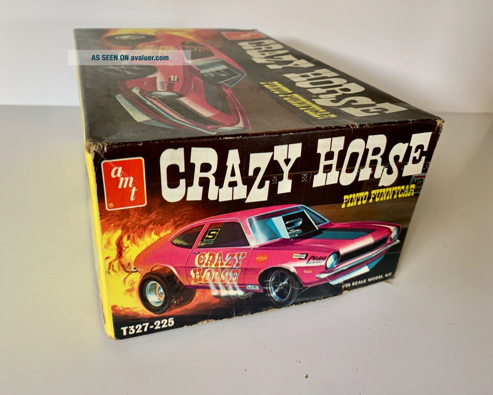 Rare Vintage AMT Crazy Horse Ford Pinto Funnycar Car Model Empty Box ...