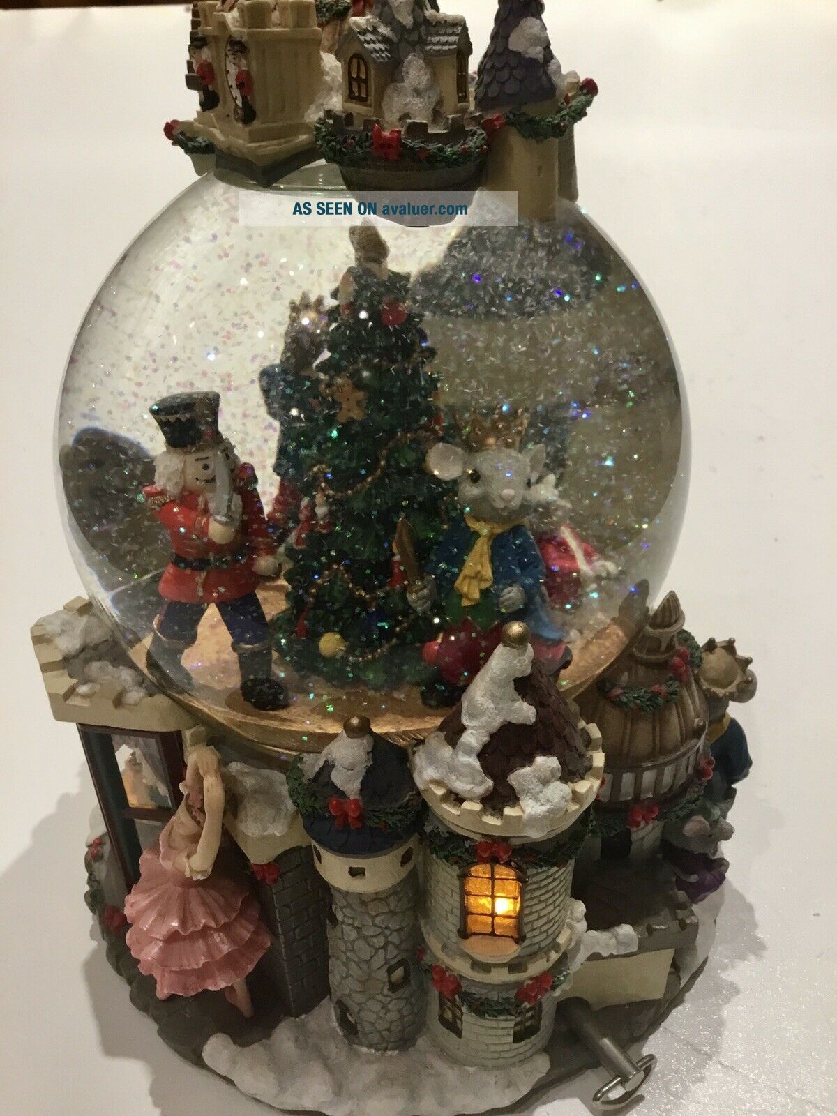 Interesting Nutcracker Musical Snow Globe Photos