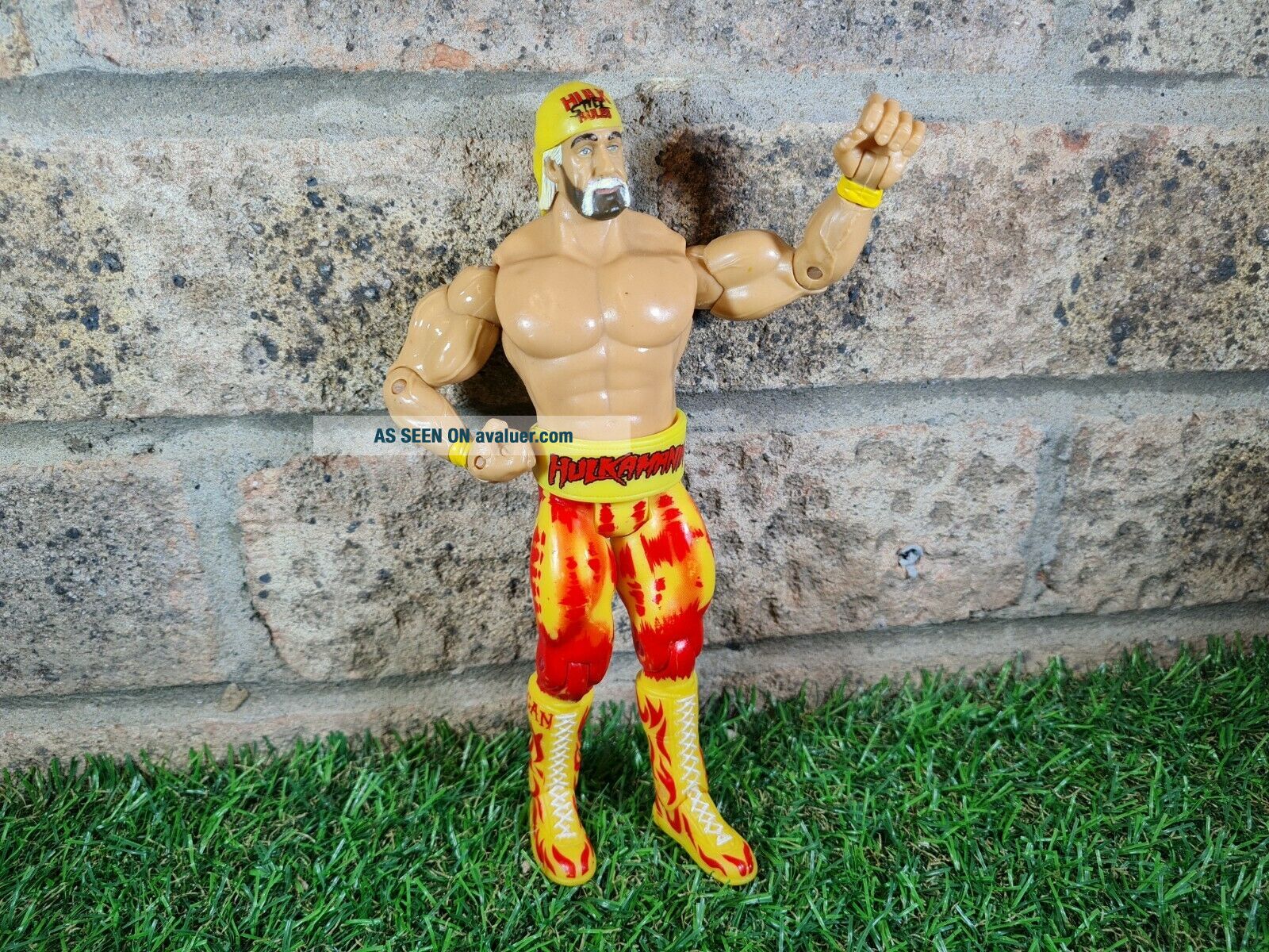 RARE WWF WWE HULK HOGAN JAKKS WRESTLING ACTION FIGURE CLASSIC ...