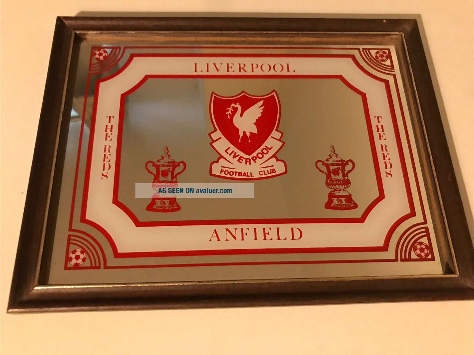 LIVERPOOL FC Vintage 1960’s/70’s Mirrors - FA CUP/First Division - RARE ...