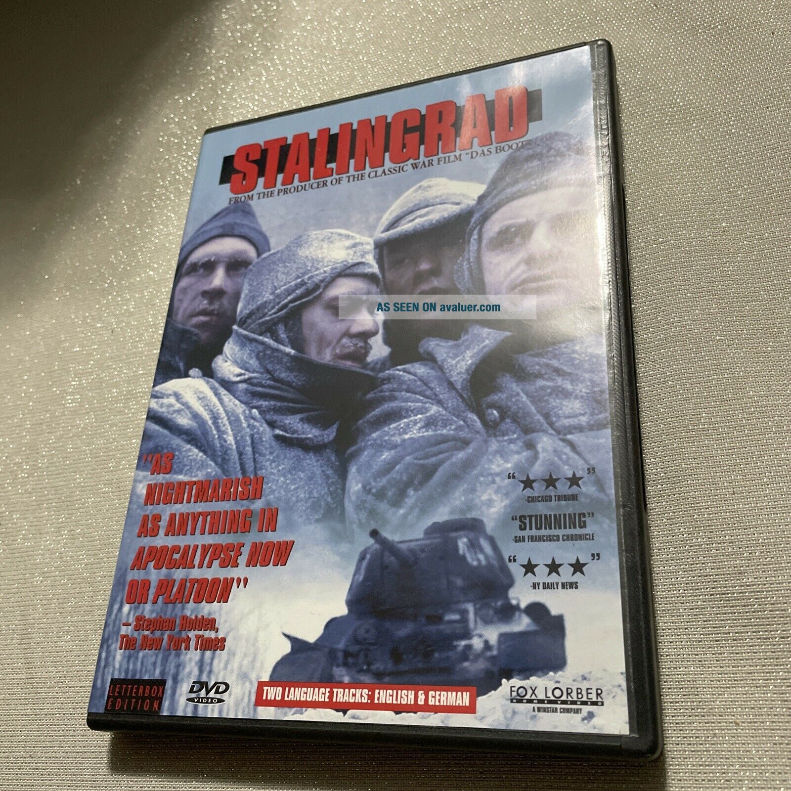 Stalingrad (DVD) OOP RARE Action Adolf Hitler German Battlefield World ...