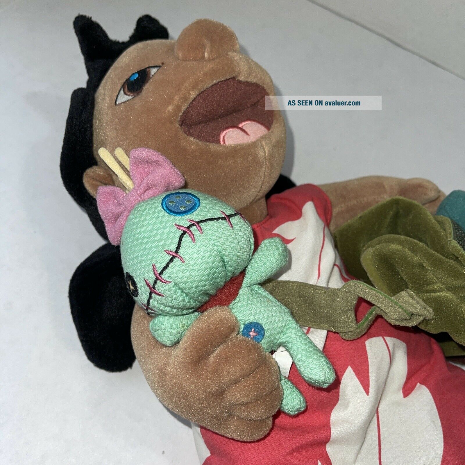 Rare Disney Store Lilo With Scrump Doll Stuffed Bag Camera Brush 14 ...
