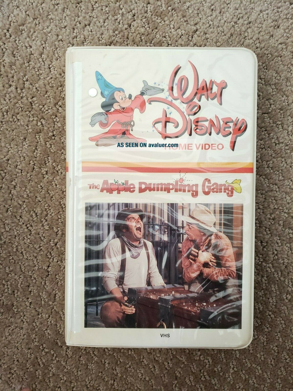 Rare Walt Disney Video VHS The Apple Dumpling Gang I & 2 Rides Again ...