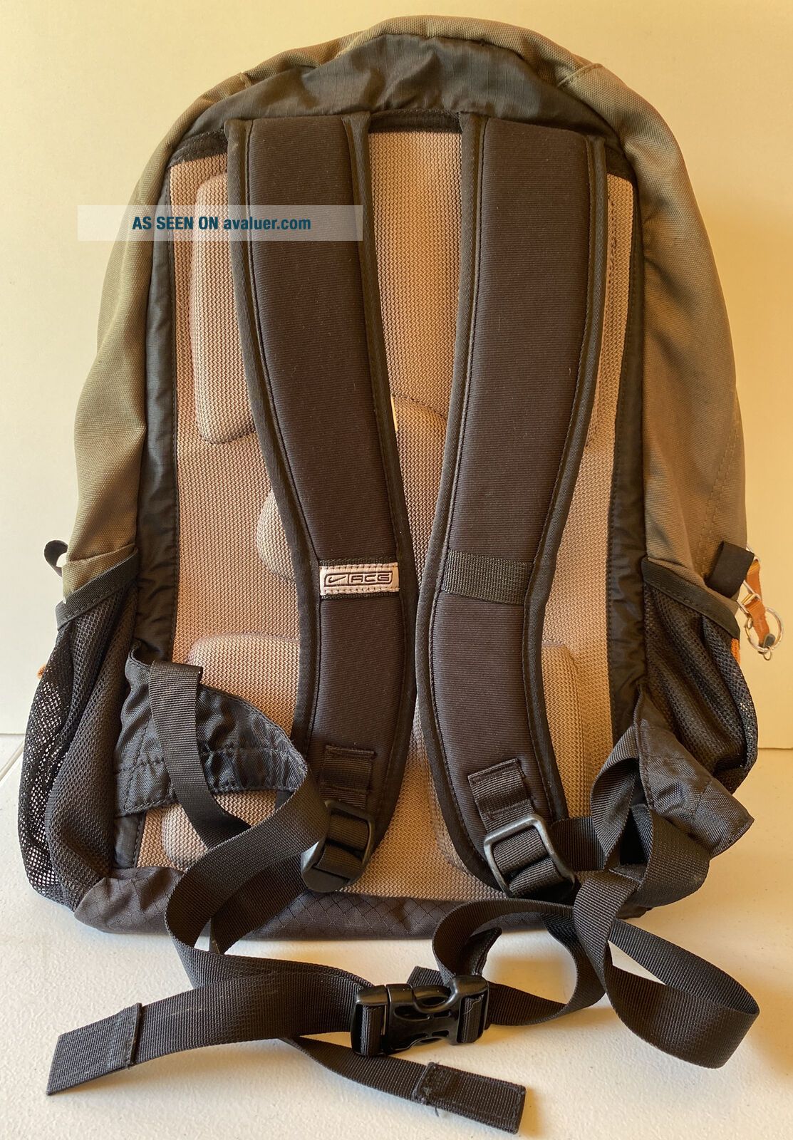 Rare VTG NIKE ACG Spell Out Swoosh Hydration Hiking Book Bag Backpack ...