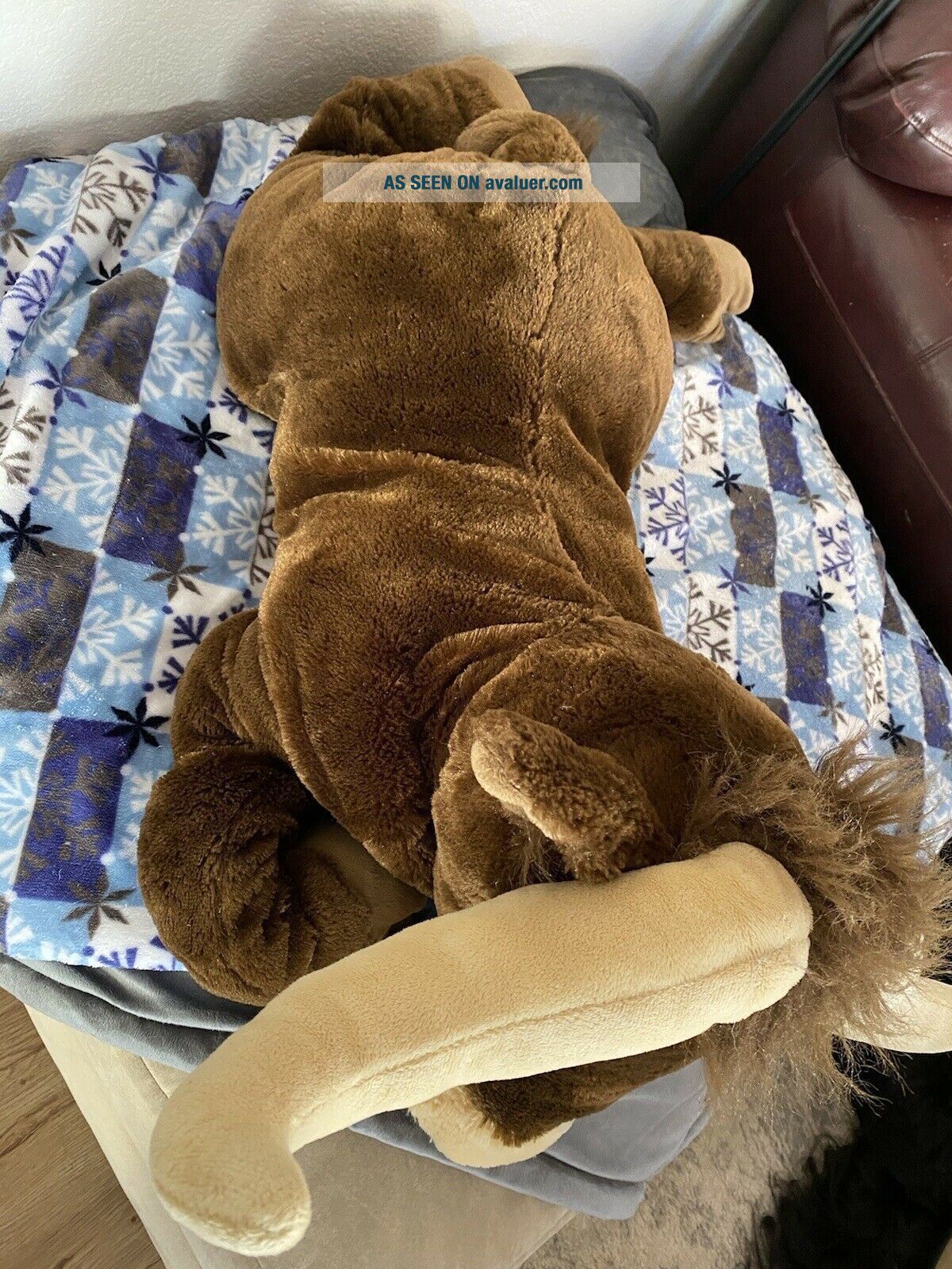 Plush Stuffed Animal Giant Hug Fun XL Brown Large Toy Ox Limited ...