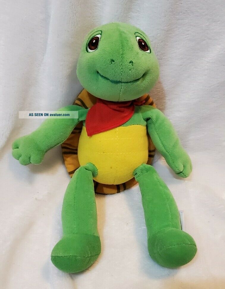 RARE Franklin The Turtle Stuffed Plush Toy 11” Eden Pre - Owned EUC ...