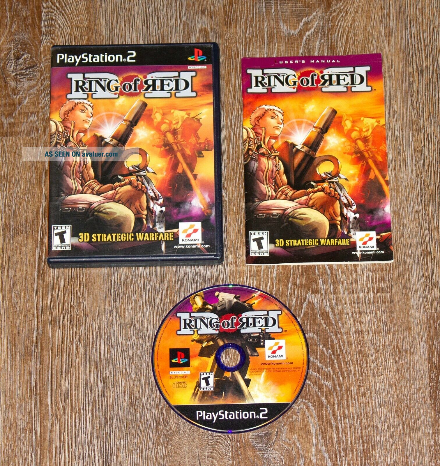AUTHENTIC Ring Of Red (Sony PlayStation 2, 2001) Rare CIB & | #51771250